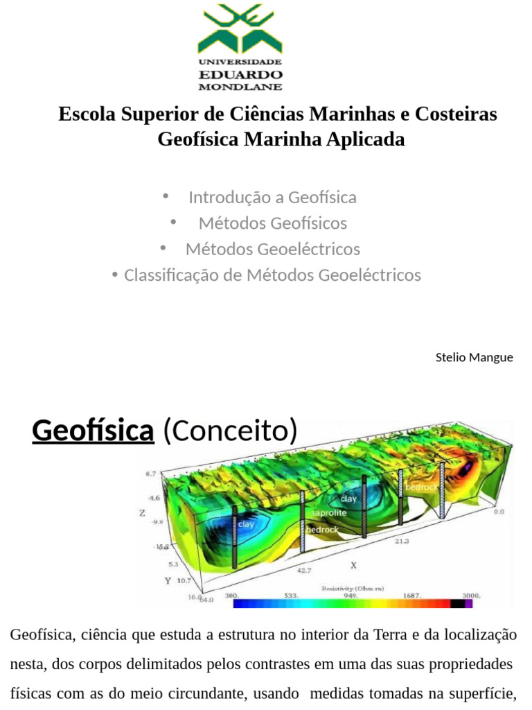 Métodos e Aplicações em Geofísica | PDF | Geofísica | Ciências Físicas
