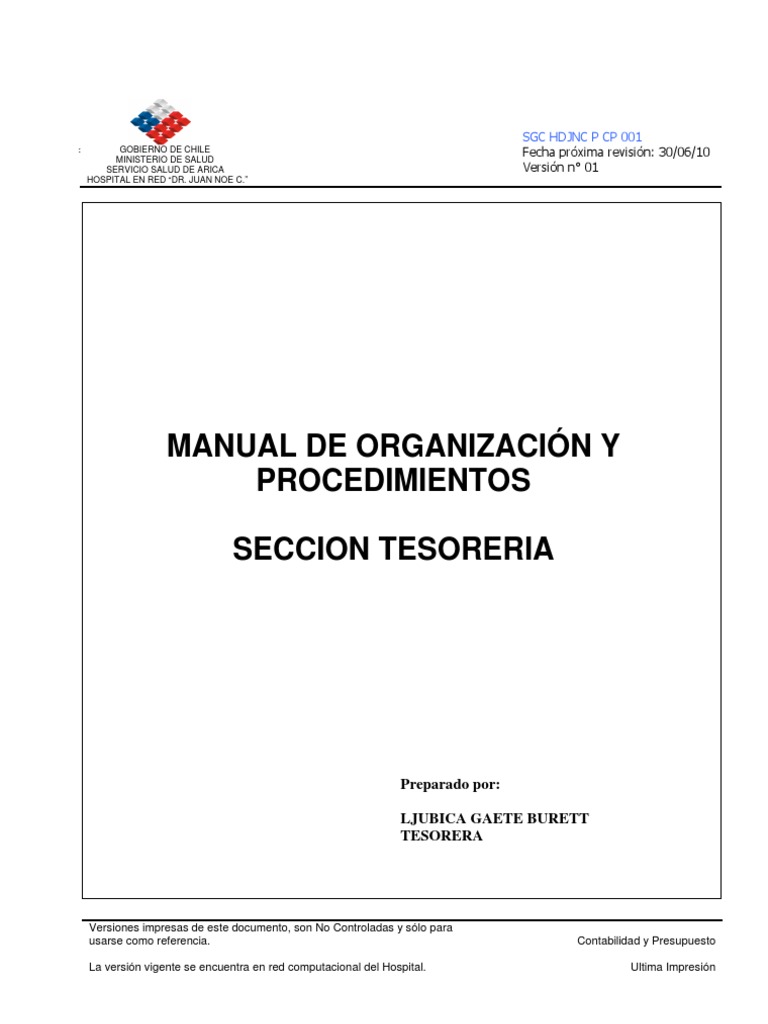 Manual De Caja Pdf Negocios Tecnología