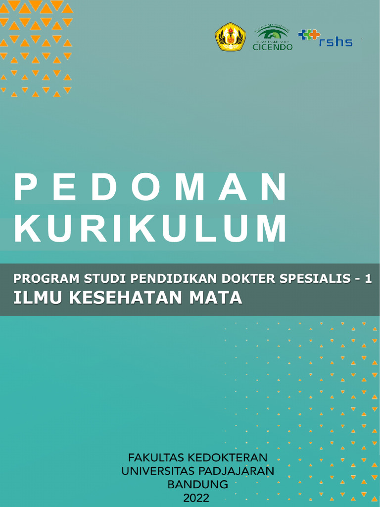 Pedoman Kurikulum Ppds Sp-1 Baru | PDF