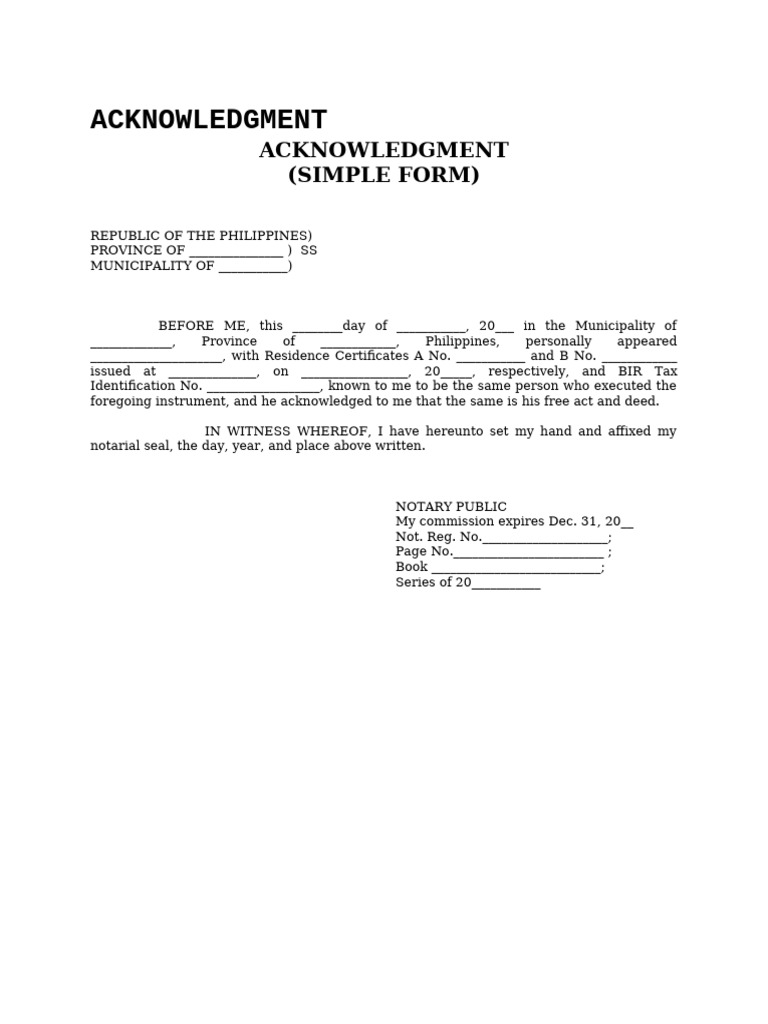 ACKNOWLEDGMENT | PDF