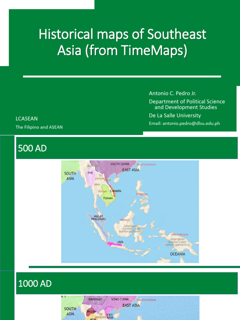 SEA maps from TimeMaps | PDF