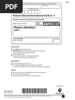 Ig Physics - MS Paper 2P (Nov 2023) | PDF | Momentum | Inductor