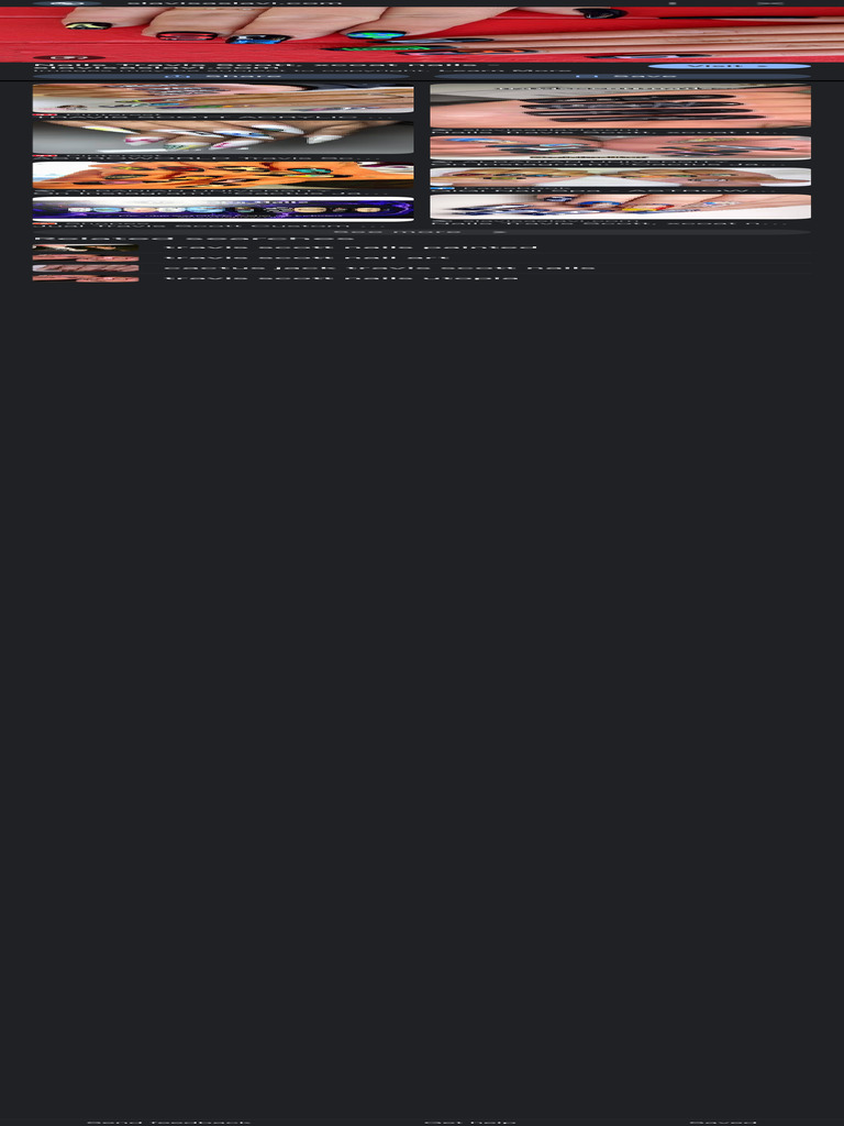 Travis Scott Nail Design - Google Search | PDF