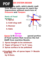 Runner & Gate Calculation | PDF | Length | Industrial Processes