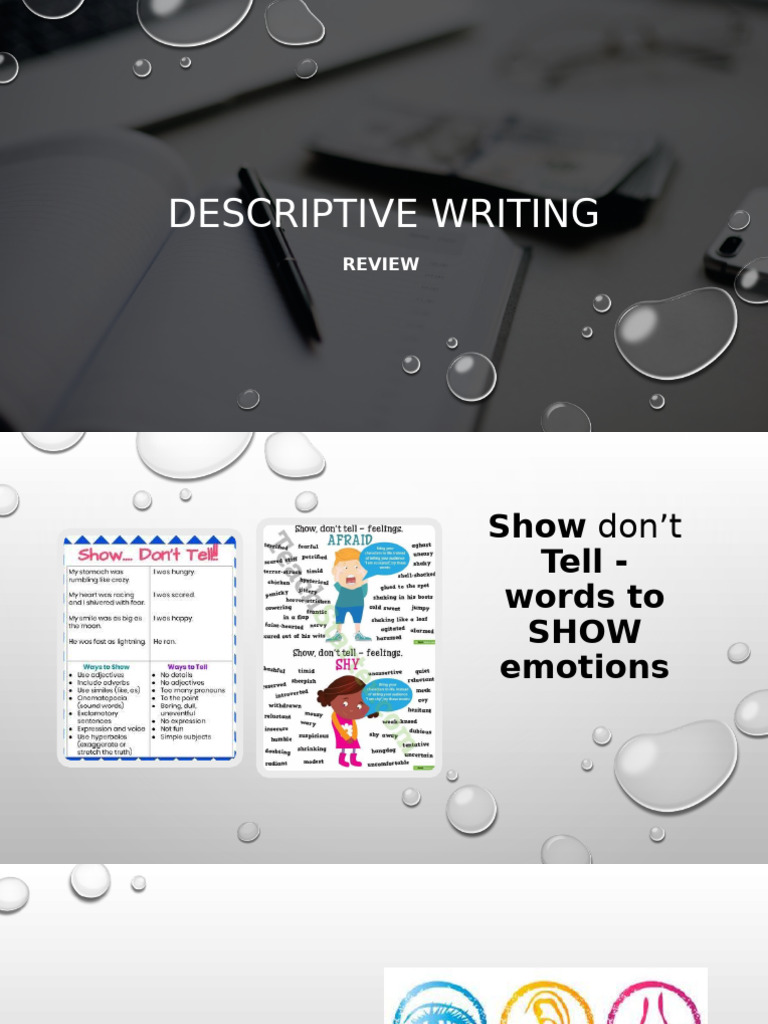 Descriptive Writing Introduction | PDF