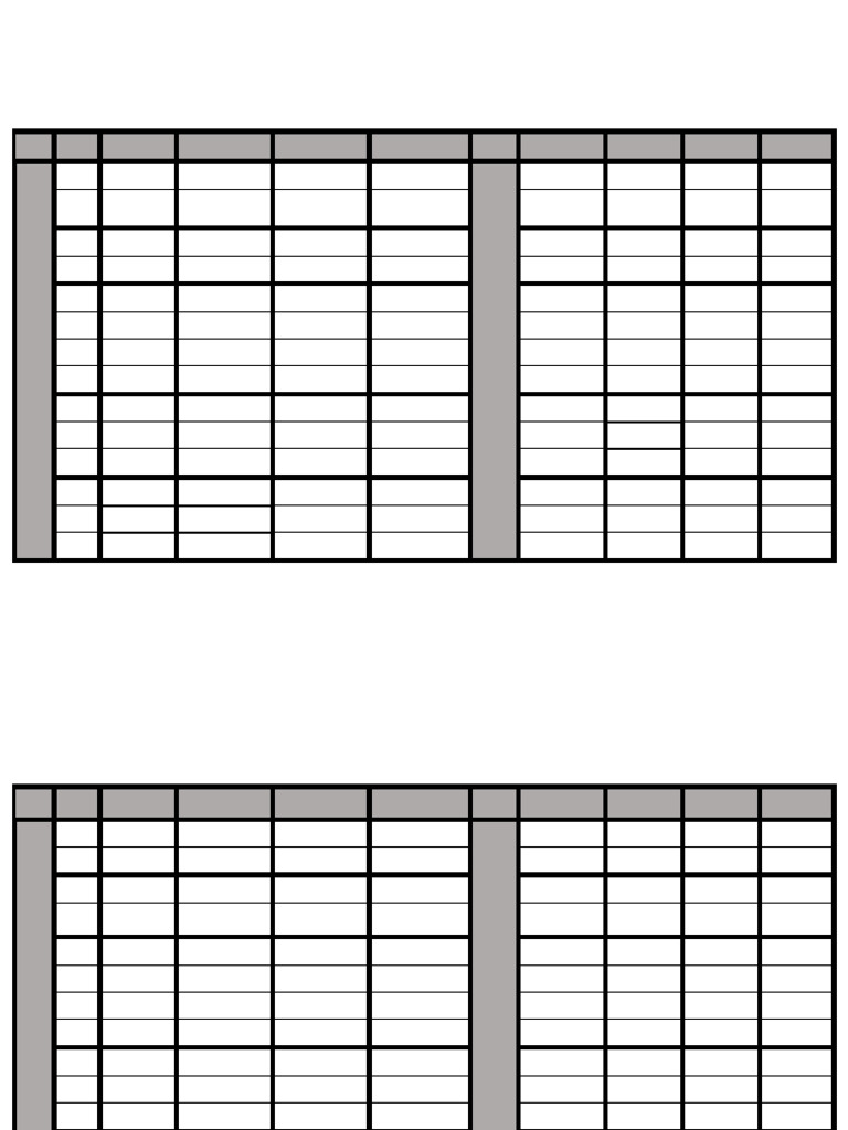 2025 Final Composite Timetable | PDF