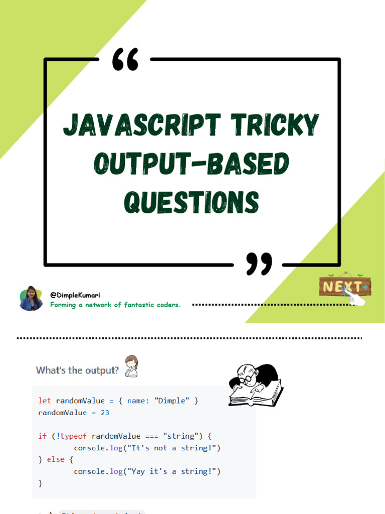 Output Based Questions PDF 1741592895 | PDF