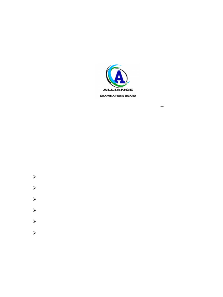 Physics Mock Alliance Paper One 1 0760401067 - 25050 - 250503 - 123812 ...