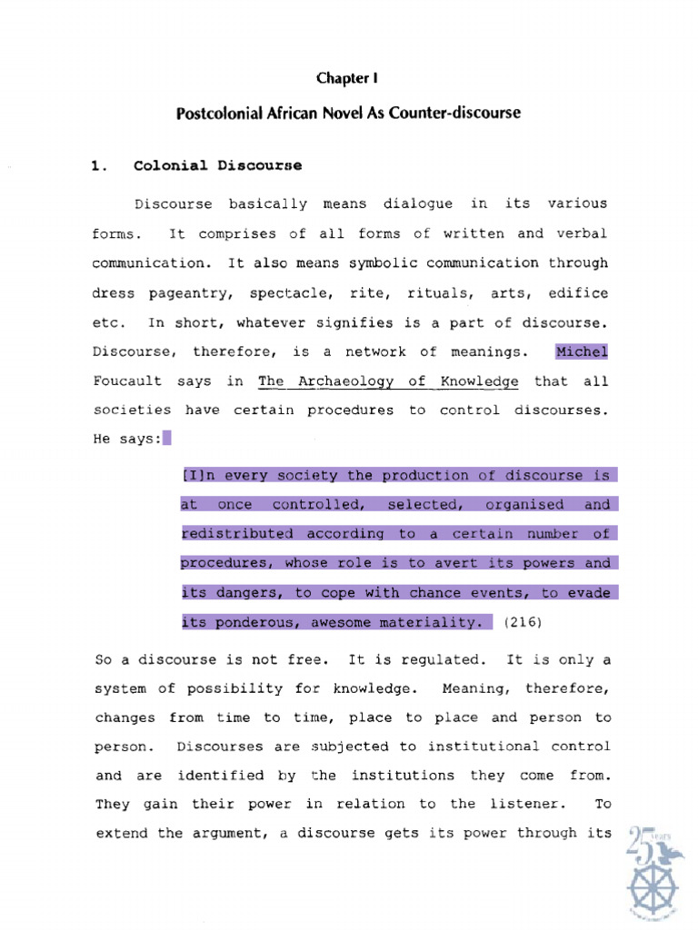 Postcolonial African Novel As Counter Discourse | PDF | Postcolonialism ...