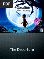 Coraline's Hero's Journey Analysis | PDF