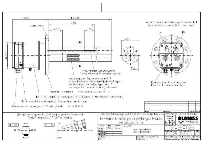 01 25 1353 2 Dimension Sheet | PDF