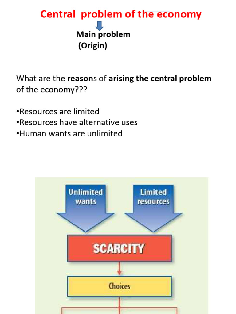 Central Economic Problems Explained | PDF | Factors Of Production ...