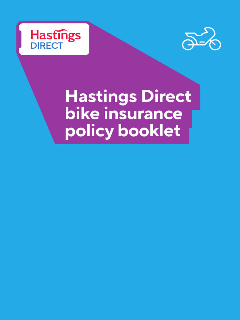 Hastings Direct Motorcycle Policy Guide | PDF | Insurance | Costs In ...