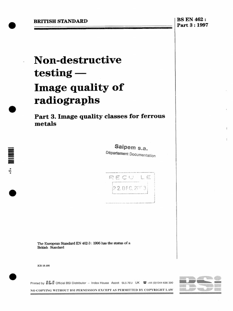 BS en 462-3 | PDF