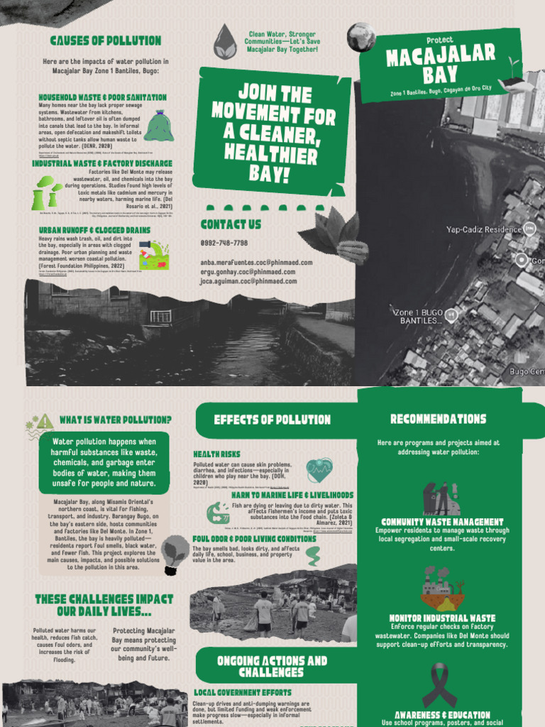 Water Pollution Informational Brochure | PDF | Water Pollution | Pollution