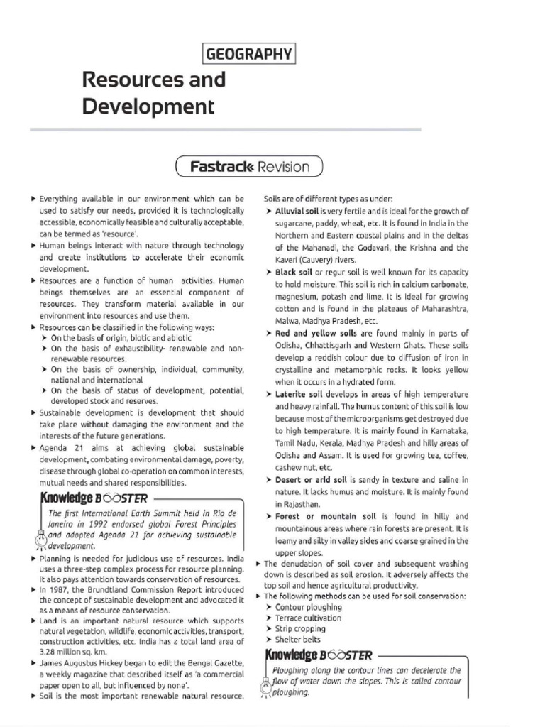 Resources N Development | PDF