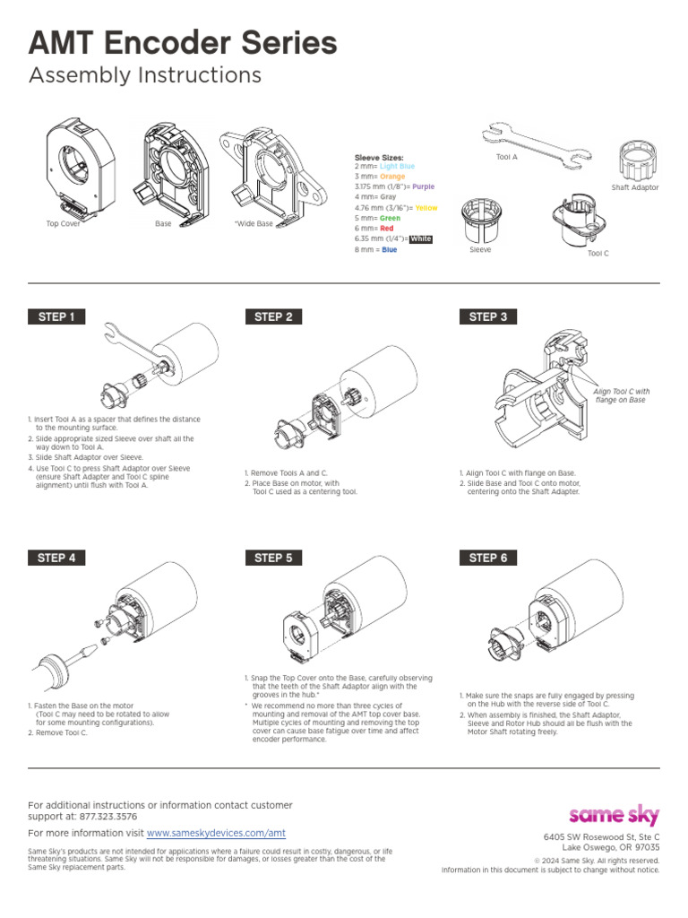 Amt Assembly Instructions | PDF | Manufactured Goods