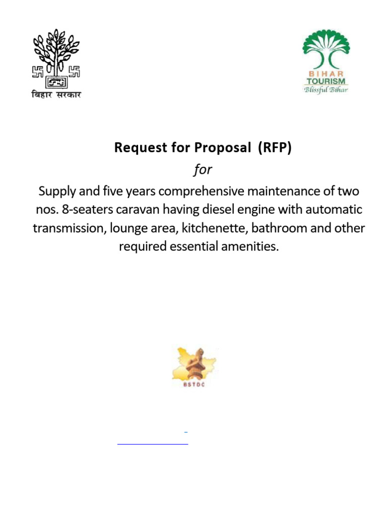 RFPNIT32caravanupdate | PDF | Request For Proposal | Indemnity
