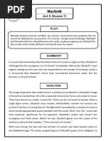 Macbeth Act 5 Scene 9 Summary | PDF