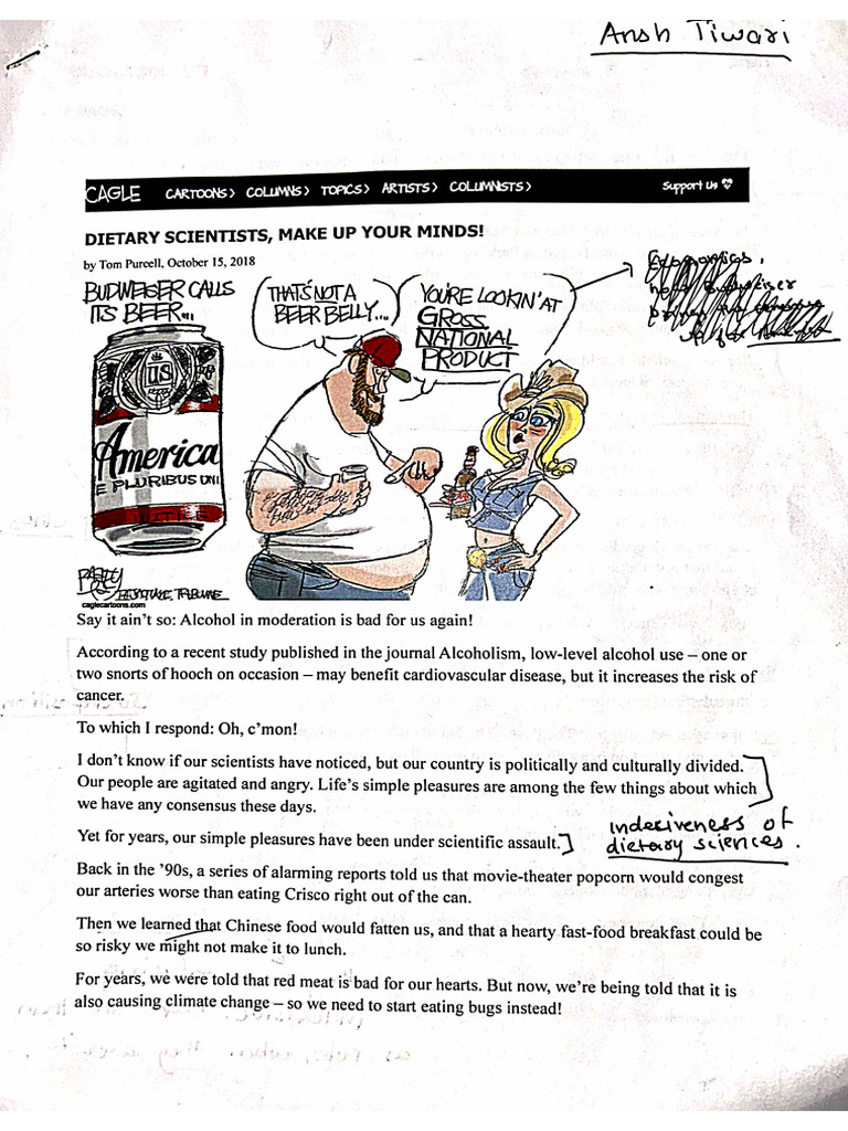 IBDP English lang & Lit paper 1 | PDF