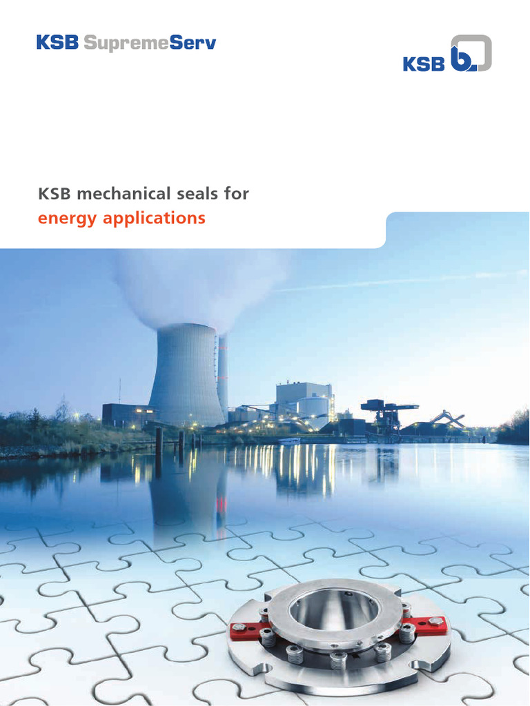 Dow KSB Mechanical Seals For Energy Data | PDF | Pump | Heat Exchanger