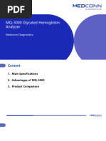 MQ-3000 HbA1c Analyzer Overview | PDF | High Performance Liquid ...