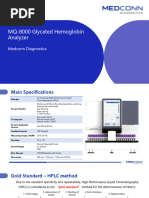 K151321 Bio-Rad D100 Variant | PDF | Glycated Hemoglobin | Hematology