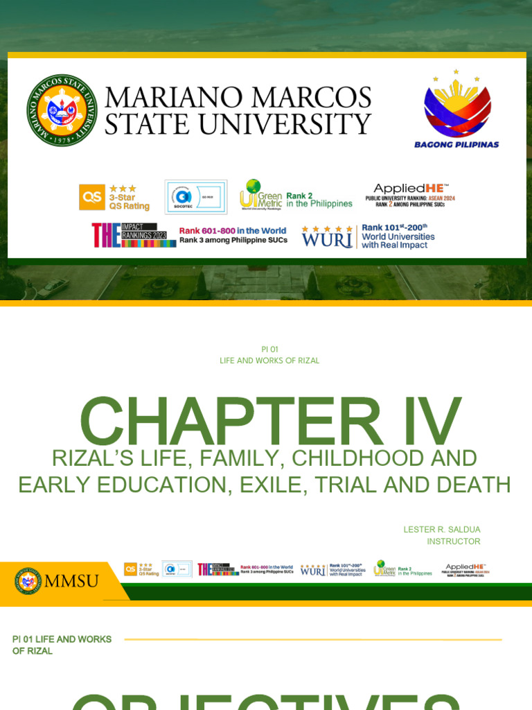 Rizal's Early Life and Education Insights | PDF
