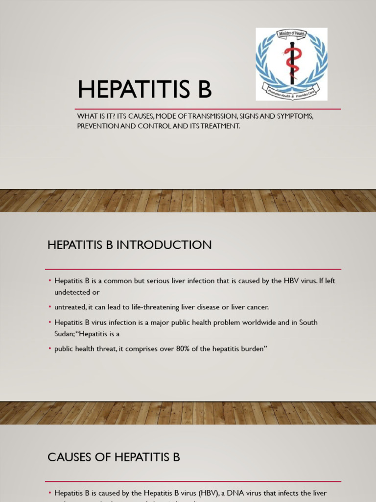 Understanding Hepatitis B: Causes, Symptoms, and Treatment | PDF ...