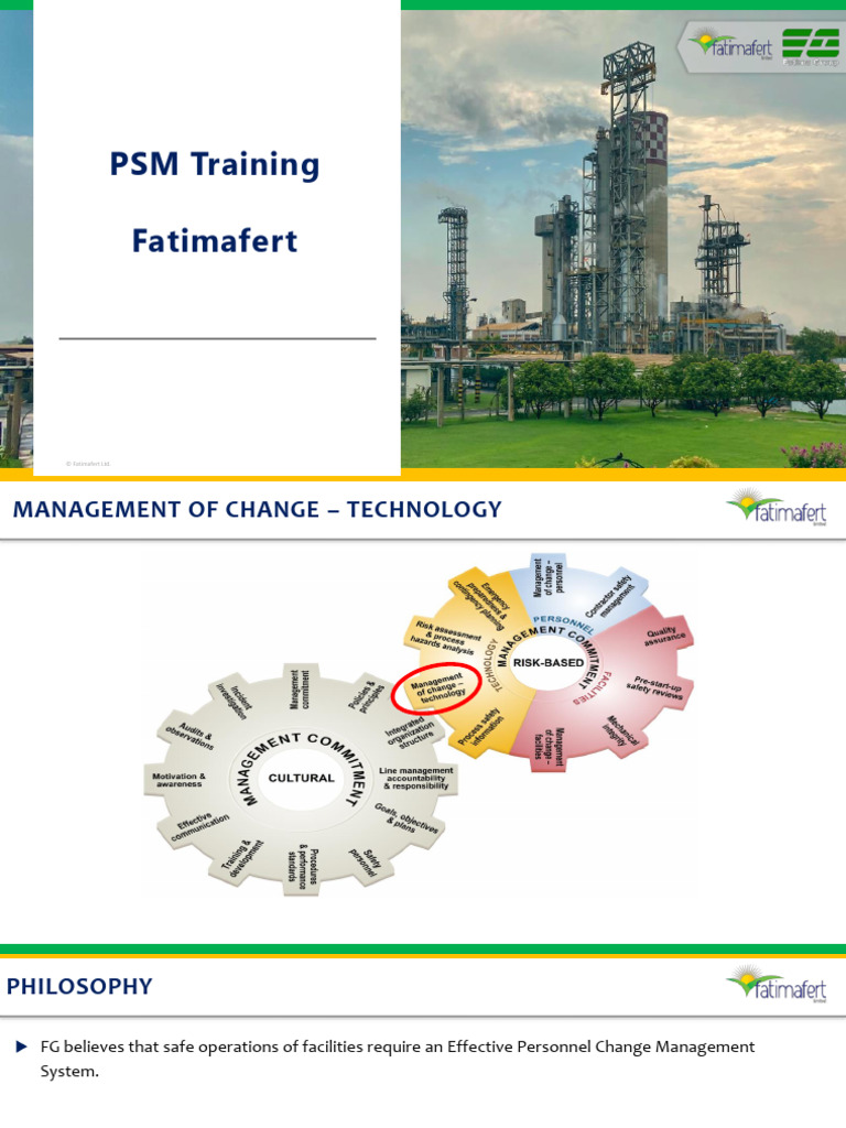 10 Management of Change - Technology | PDF | Safety