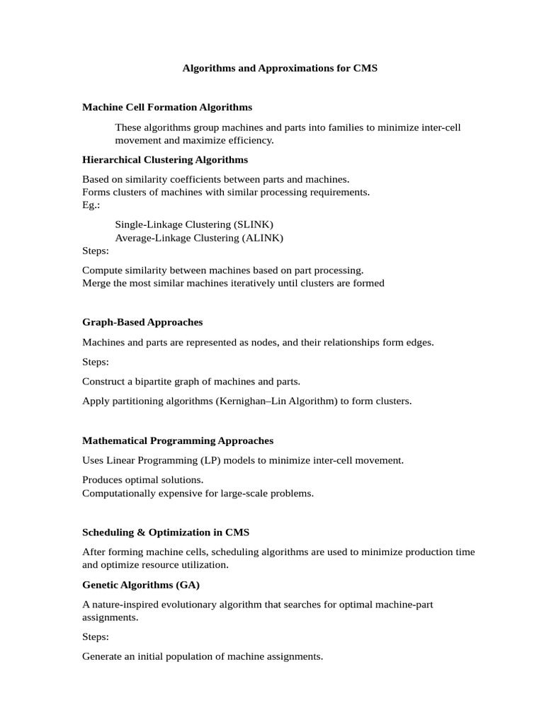 Algorithms and Approximations | PDF | Cluster Analysis | Mathematical Optimization
