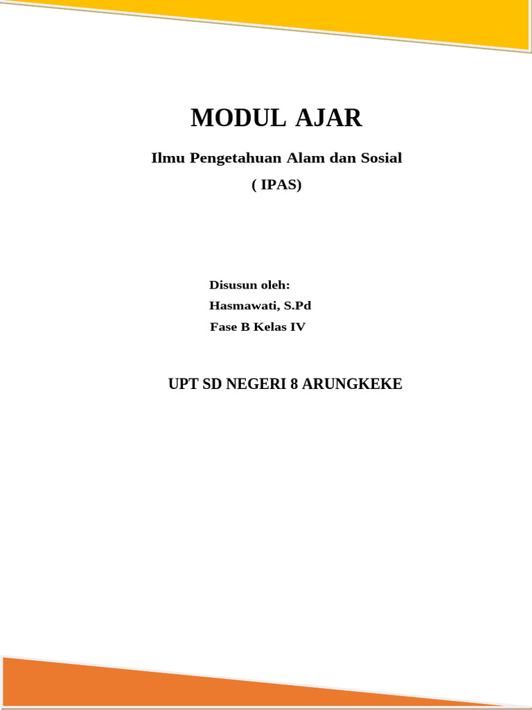 Modul Observasi Ipas798 | PDF
