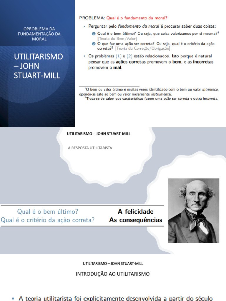 Utilitarismo - John Stuart-Mill | PDF | Utilitarismo | John Stuart Mill