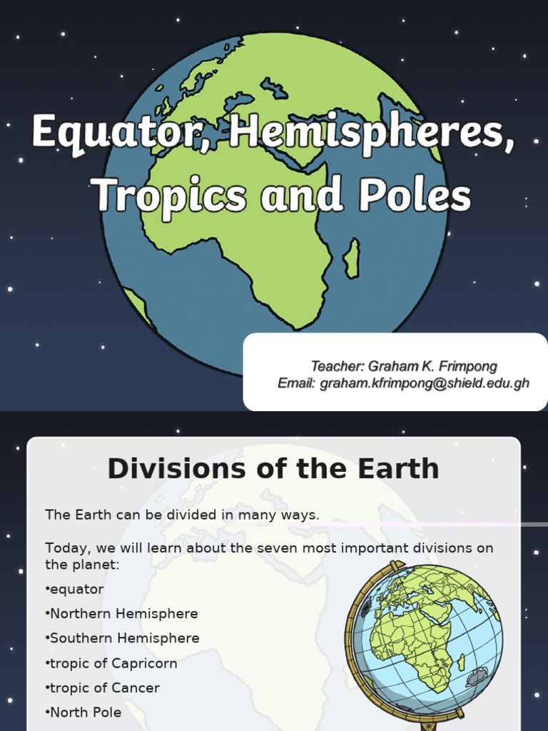 Au G 42 Equator Hemispheres Tropics and Poles Powerpoint English Australian - Ver - 3 | PDF ...
