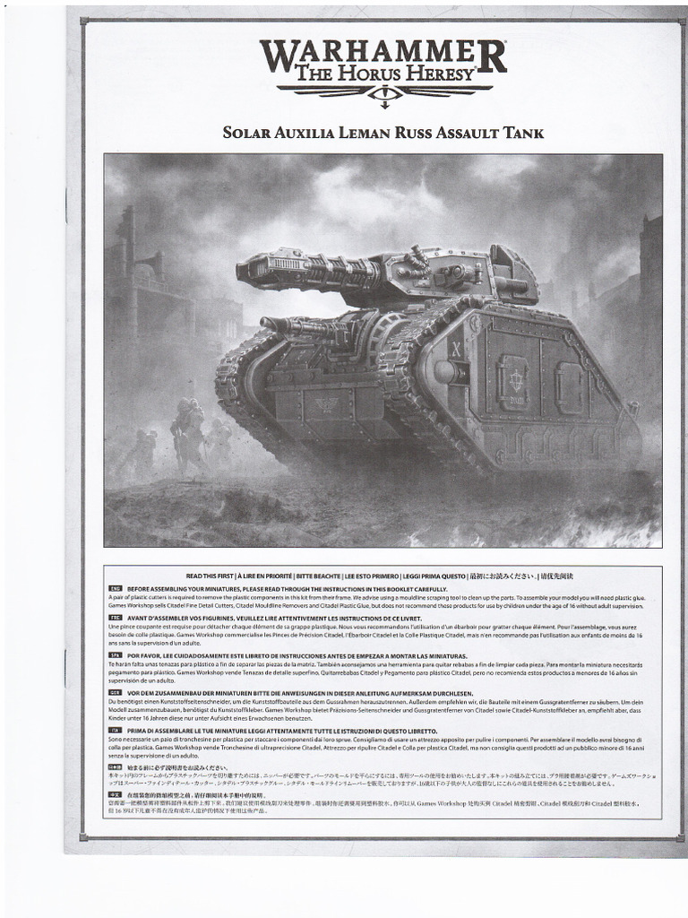 WW Leman Russ Assault Tanks | PDF