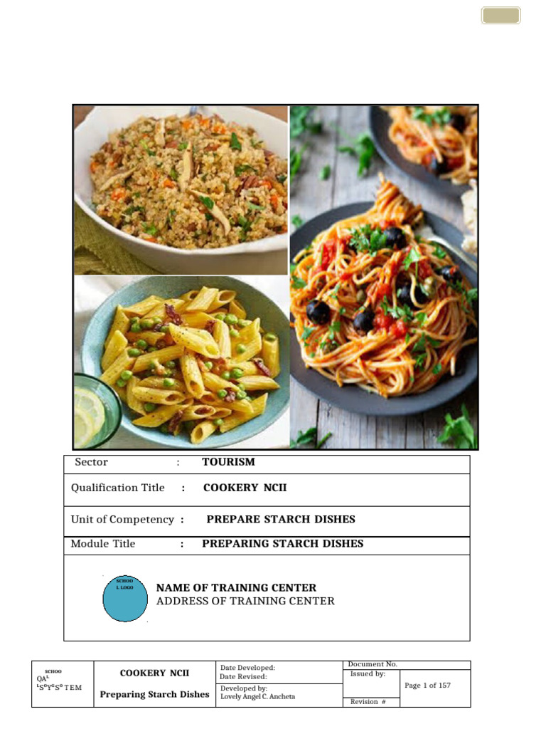 TM Portfolio Sample | PDF | Hors D'oeuvre | Cooking