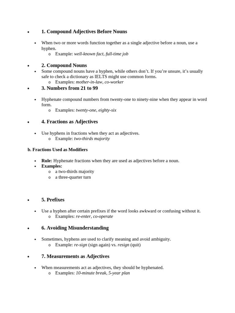 hyphenation in writing | PDF