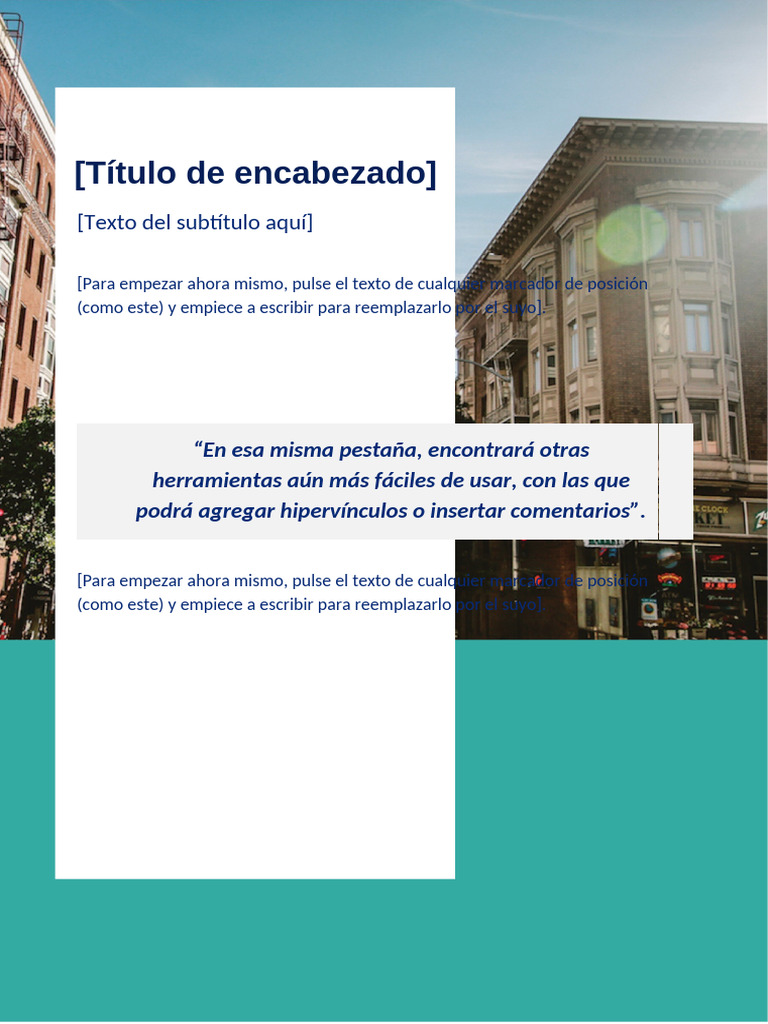 (Título de Encabezado) : (Texto Del Subtítulo Aquí) | PDF