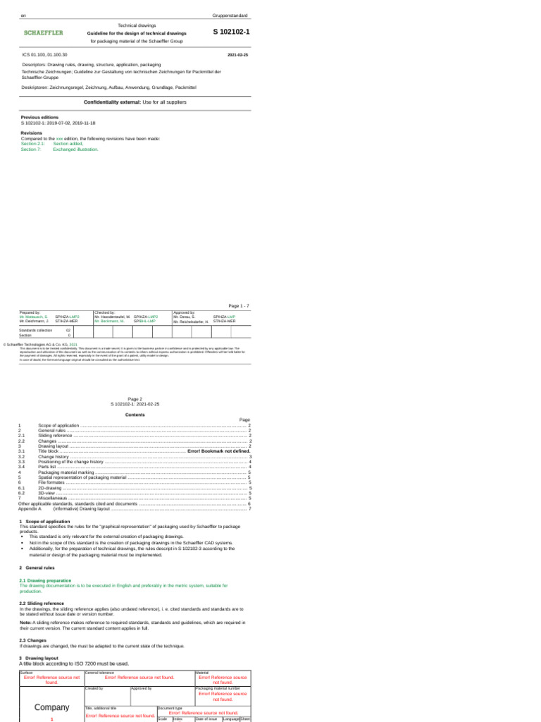 Blister Drawing Template | PDF
