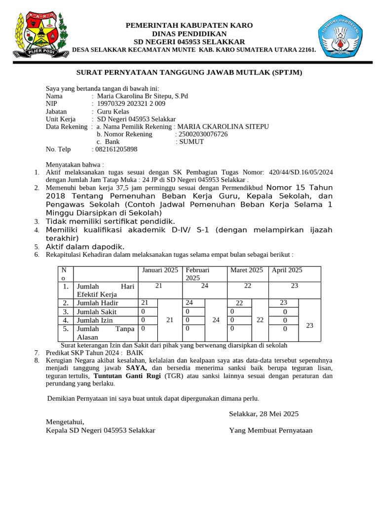 SPTJM 2025 Selakkar | PDF