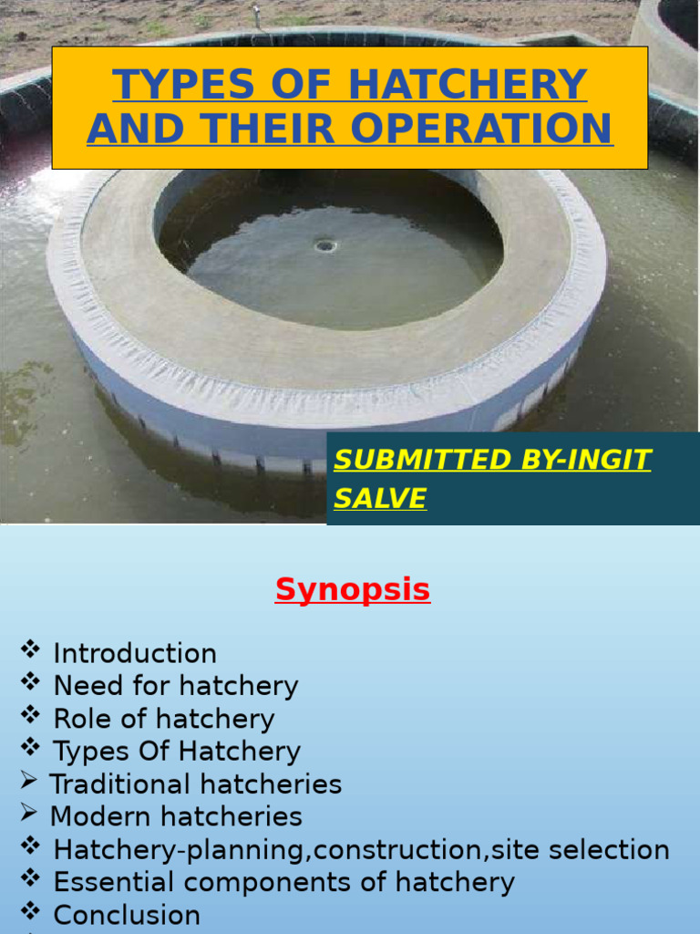 Types of Fish Hatchery | PDF | Soil | Egg