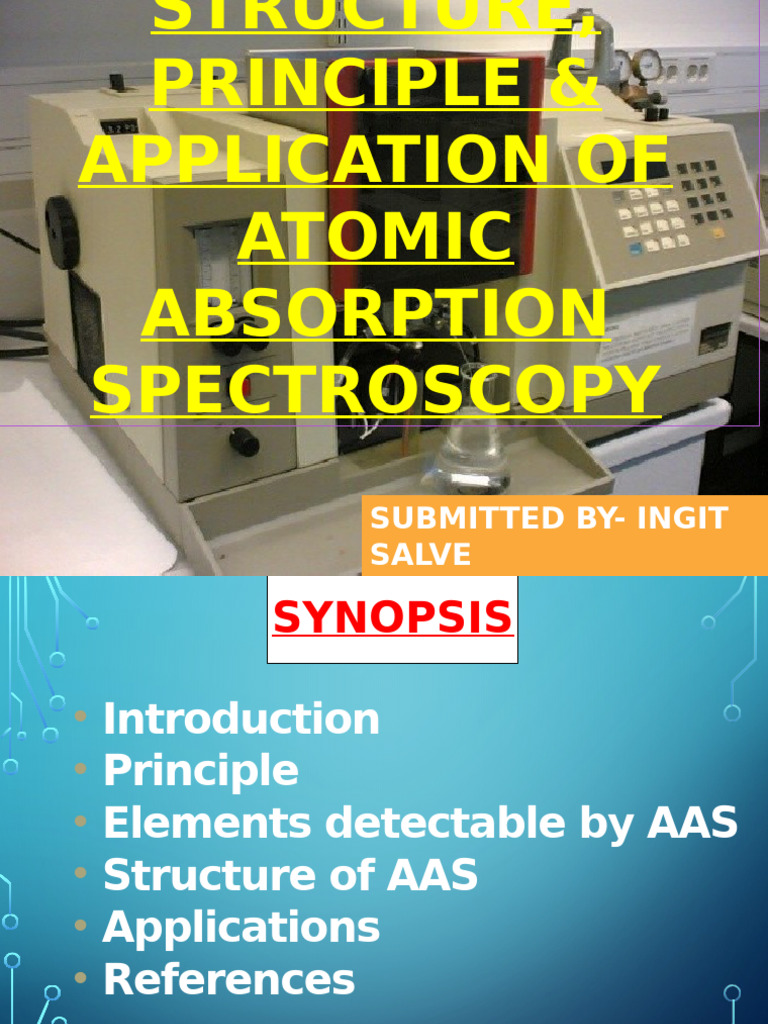 Atomic Absorption Spectros | PDF | Atomic Absorption Spectroscopy | Absorption Spectroscopy