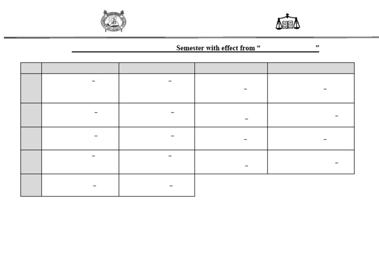LLM Previous Timetable First Semester 2025 | PDF | Abrahamic Religions ...