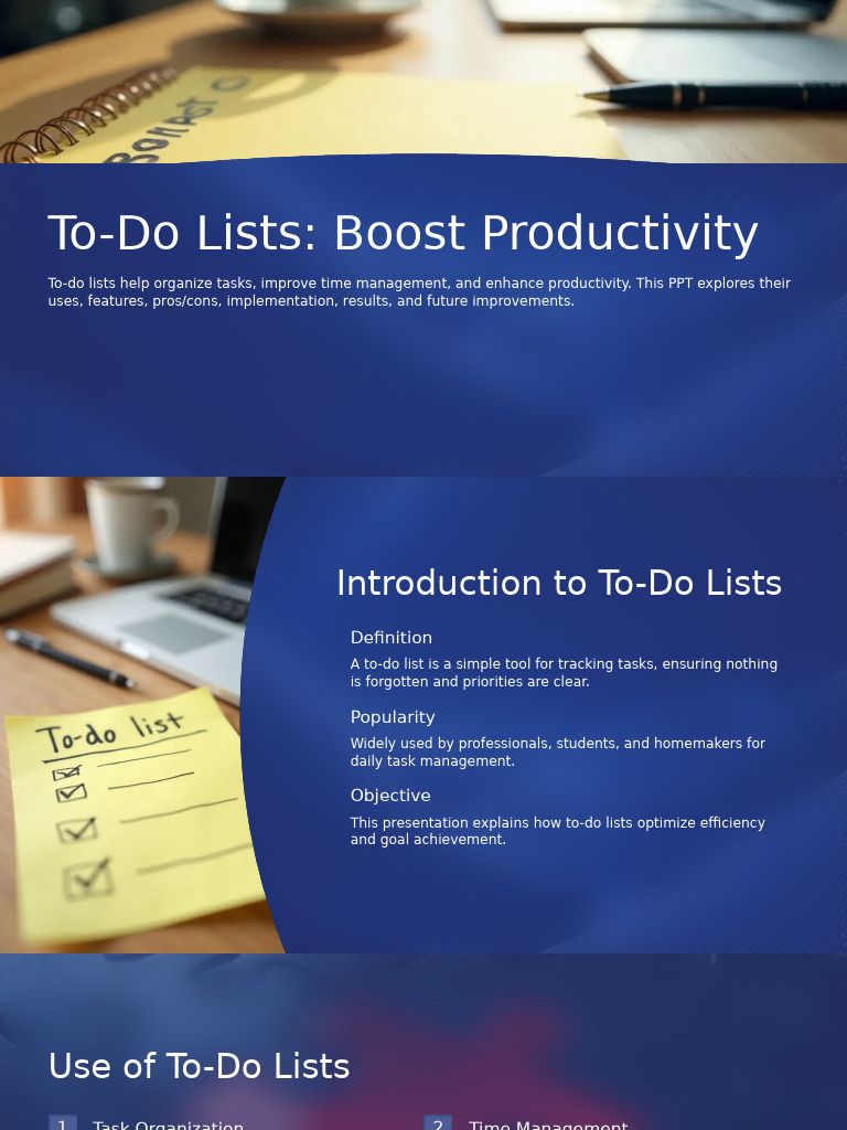 To-Do Lists for Enhanced Productivity | PDF | Time Management ...