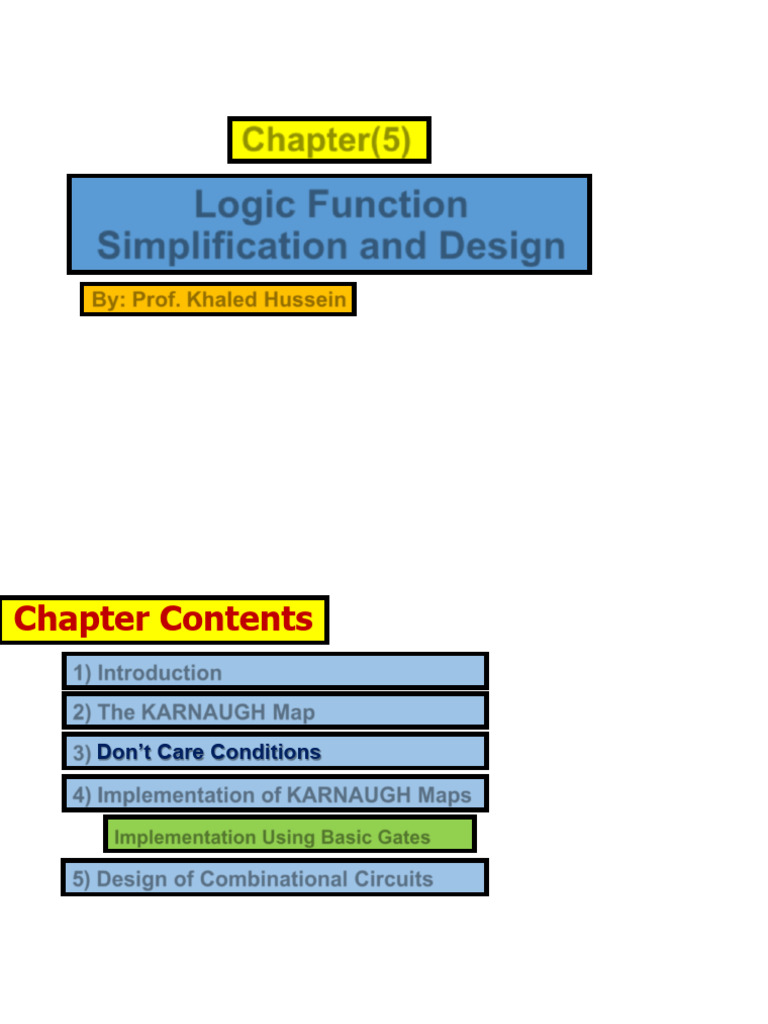 Chapter (5) DLD Spring 2025 | PDF | Mathematical Logic | Logic