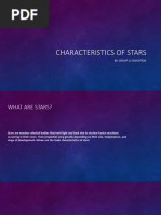 Characteristics and Classification of Stars | PDF | Stars | Apparent ...