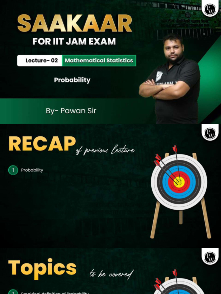 Lec 2 Probability | PDF