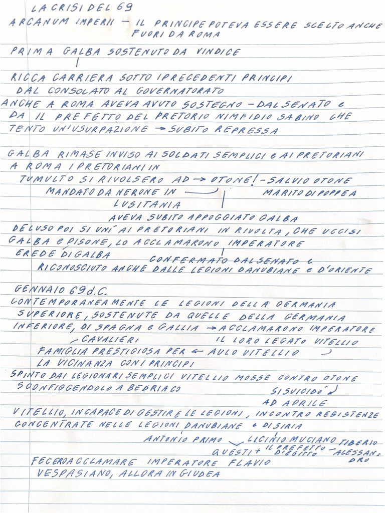 Prima Galba Sostenuto Da Vindice | PDF