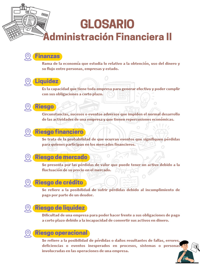 AF1.3 Glosario de términos | PDF | Business | Economias