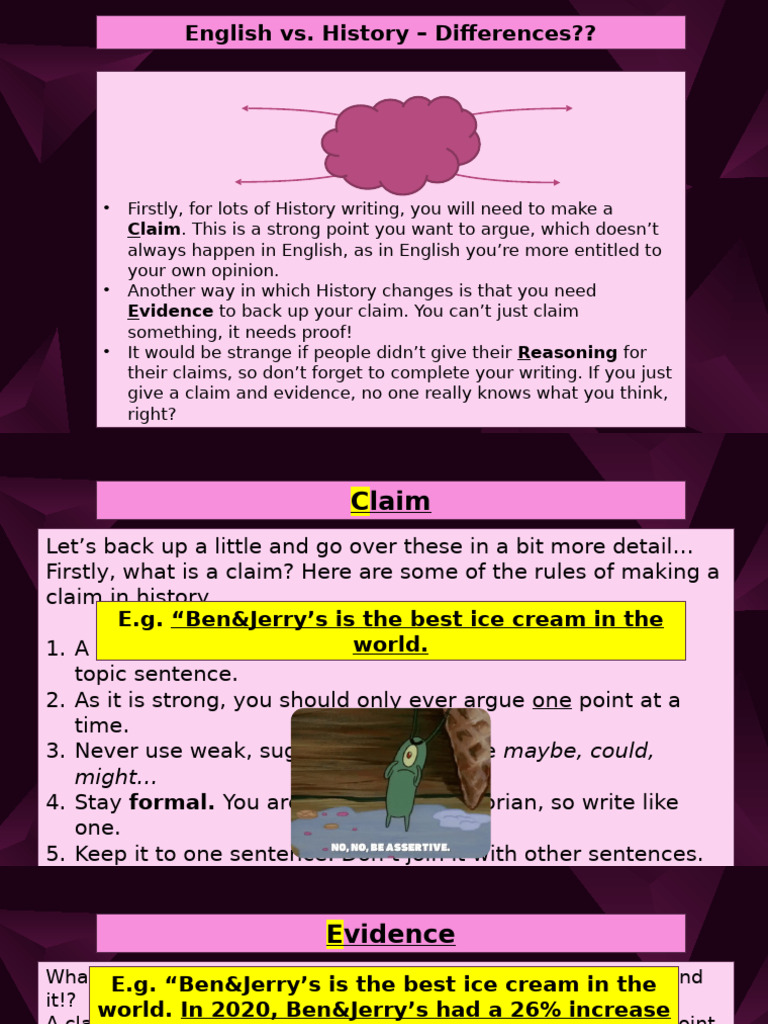 CER Intro Lesson | PDF